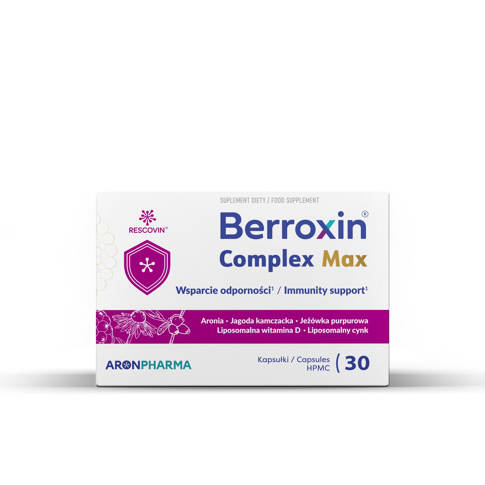 Berroxin® Complex Max: 30 kapsułek dla zdrowia => sklep.aronpharma.pl